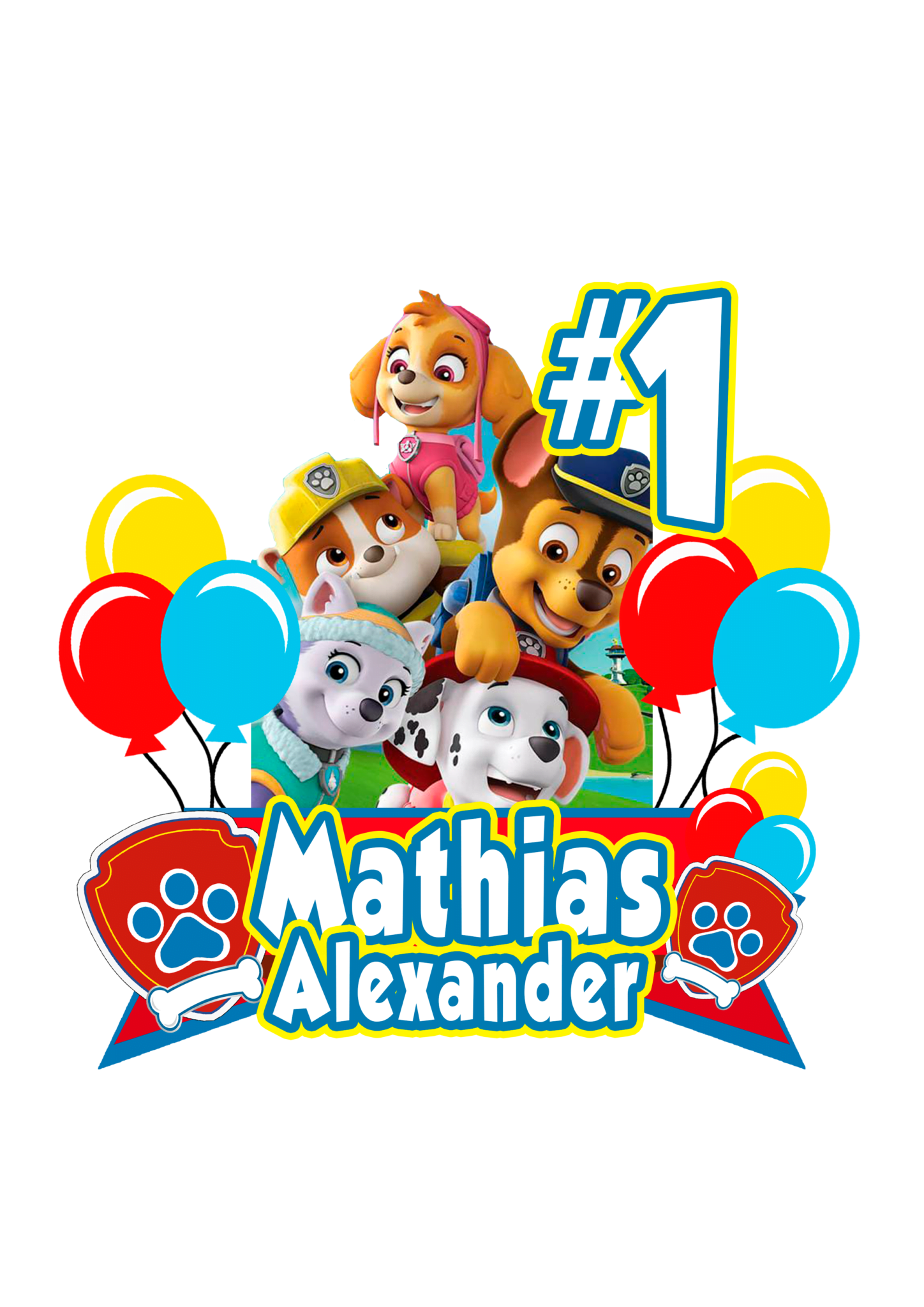Paw Patrol Para Imprimir Gratis